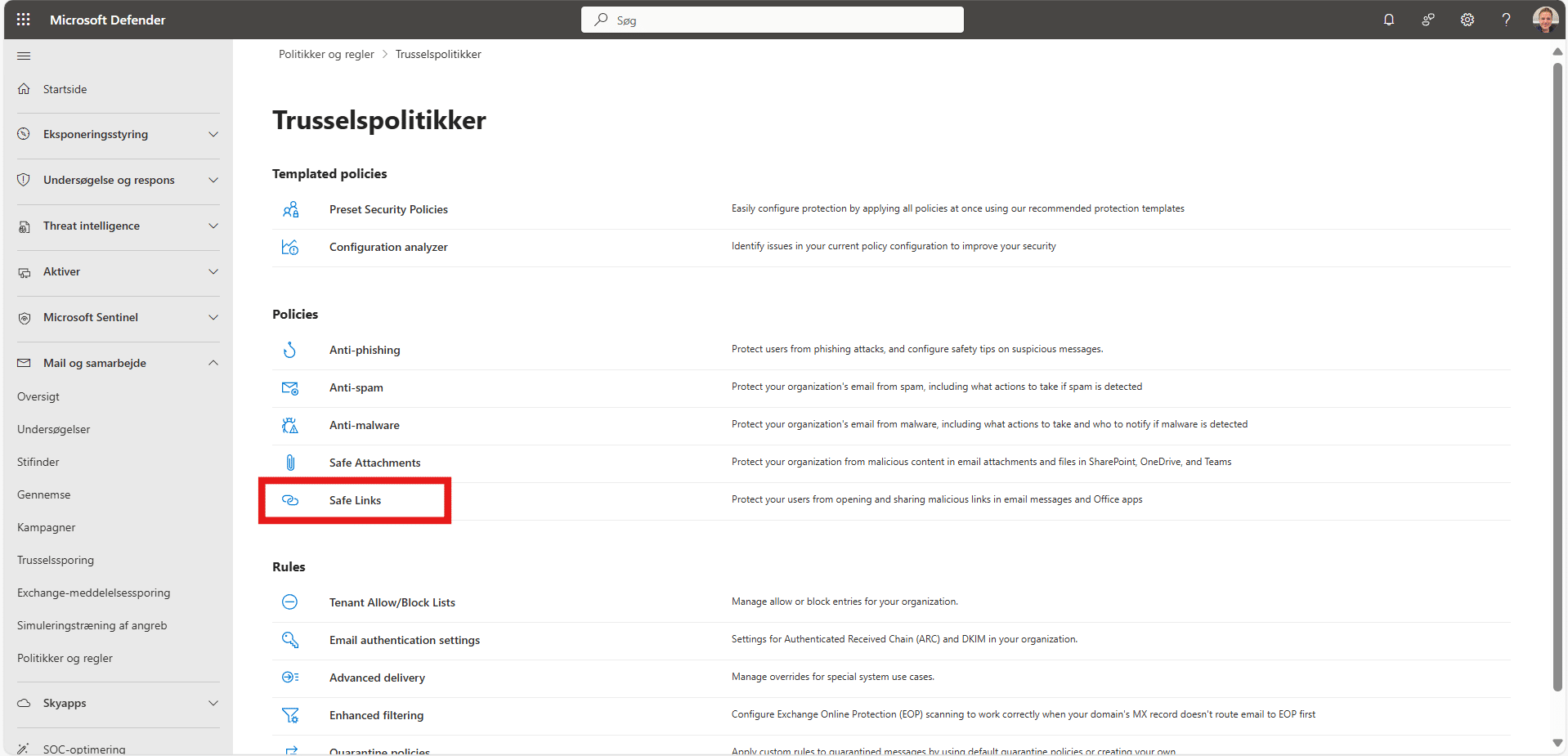 Allowlisting — Bypass Safe Links & Safe Attachments in Microsoft ...